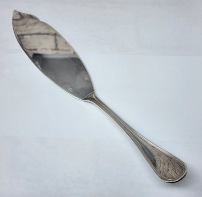 CHRISTOFLE Albi Silver Plated Fish Serving Knife, Serving Silverplate ...