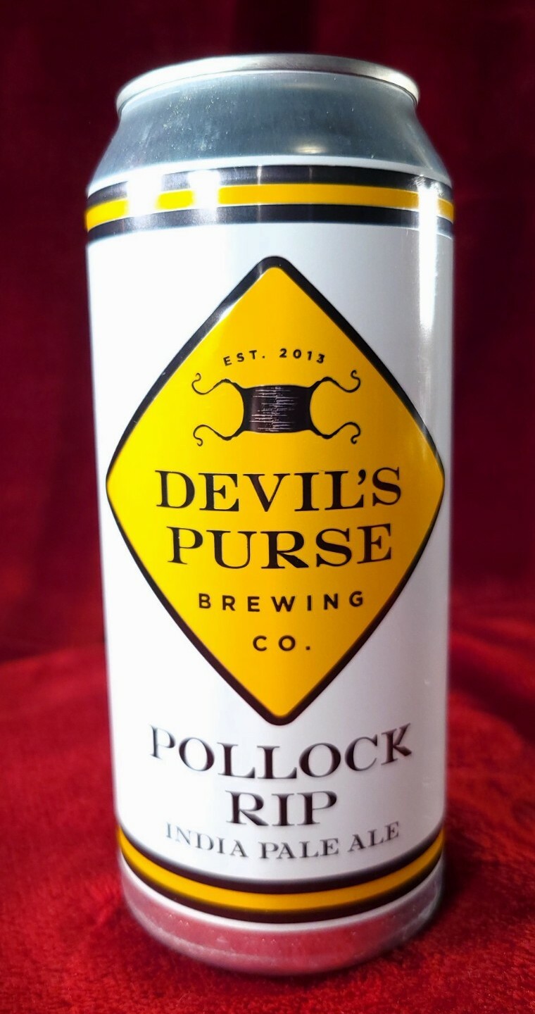 Devil's Purse Pollock Rip IPA Empty 16oz. Aluminum Beer Can | eBay