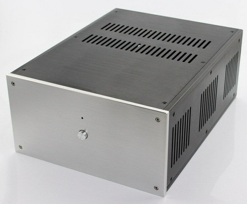 AMP chassis power amplifier box DIY preamplifier enclosure 2 | eBay
