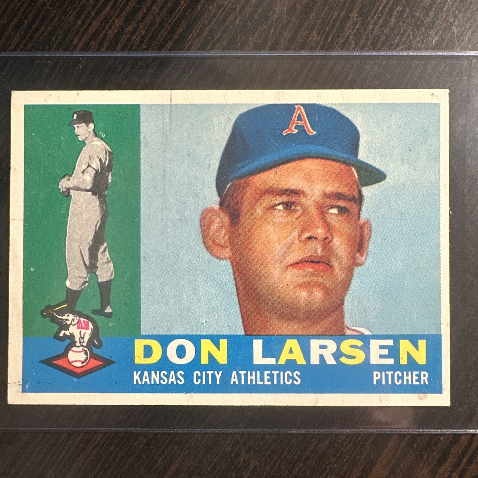 1960 TOPPS DON LARSEN CARD #353 EX-MT OR BETTER *Hot Corner Vintage* B ...