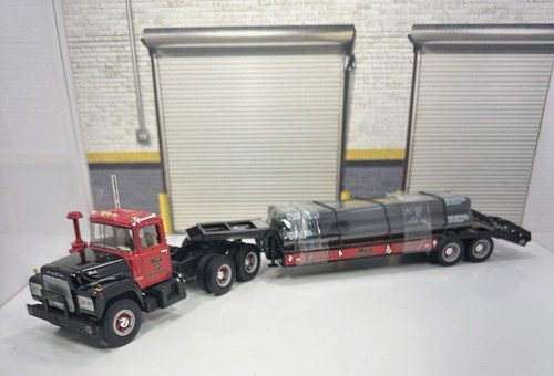 FIRST GEAR 1/34 Scale MACK EXCAVATING “Model R-600 LOWBOY TRAILER”MACK ...