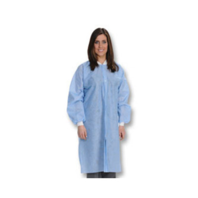 VALUMAX EASY-BREATHE LAB COATS - CEIL BLUE - SMALL 10/PACK | eBay