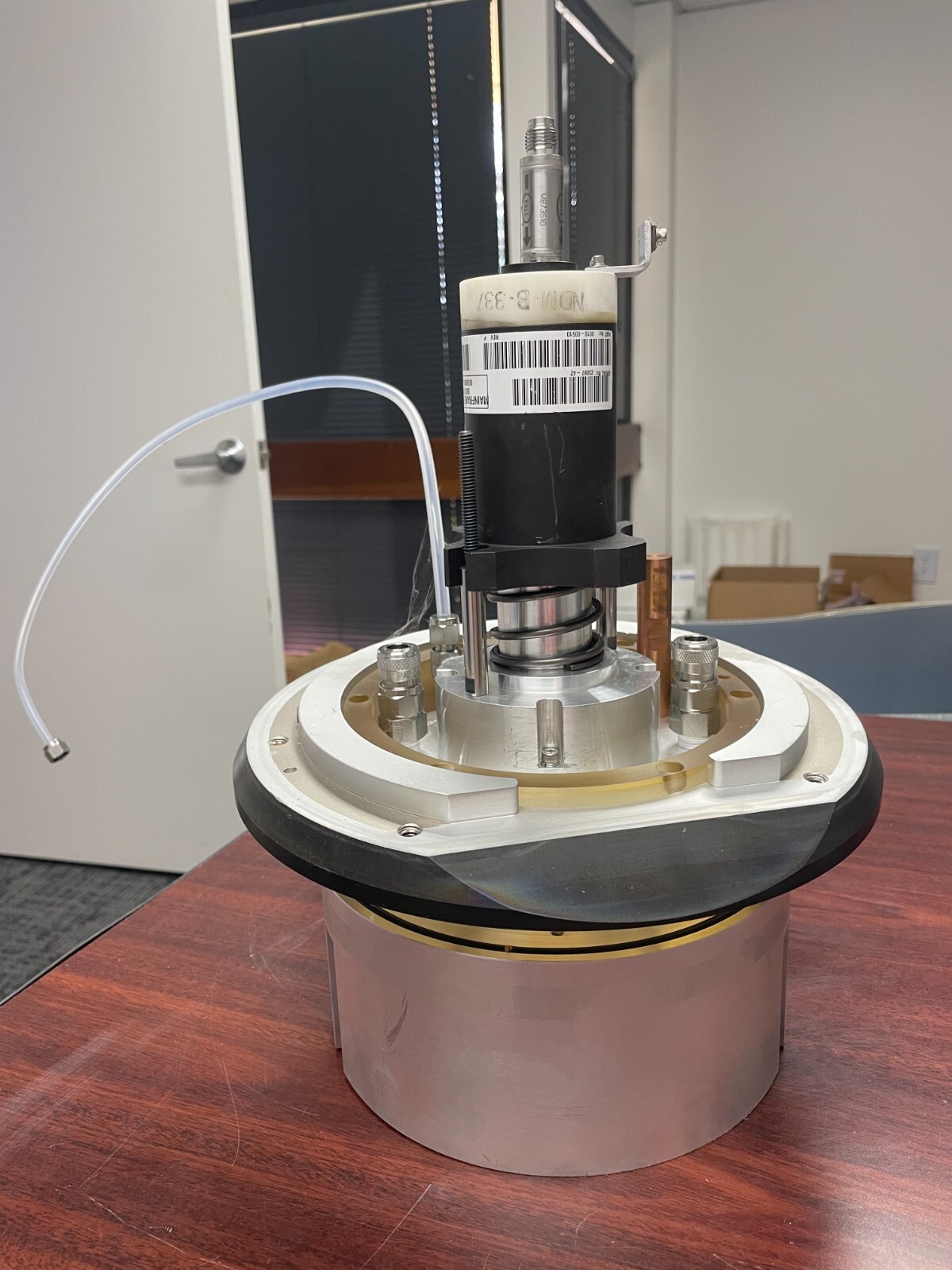 AMAT 0010-00510 p000 ETCH STD ESC CATHODE / 0040-09005 BASE STD CATHODE ...