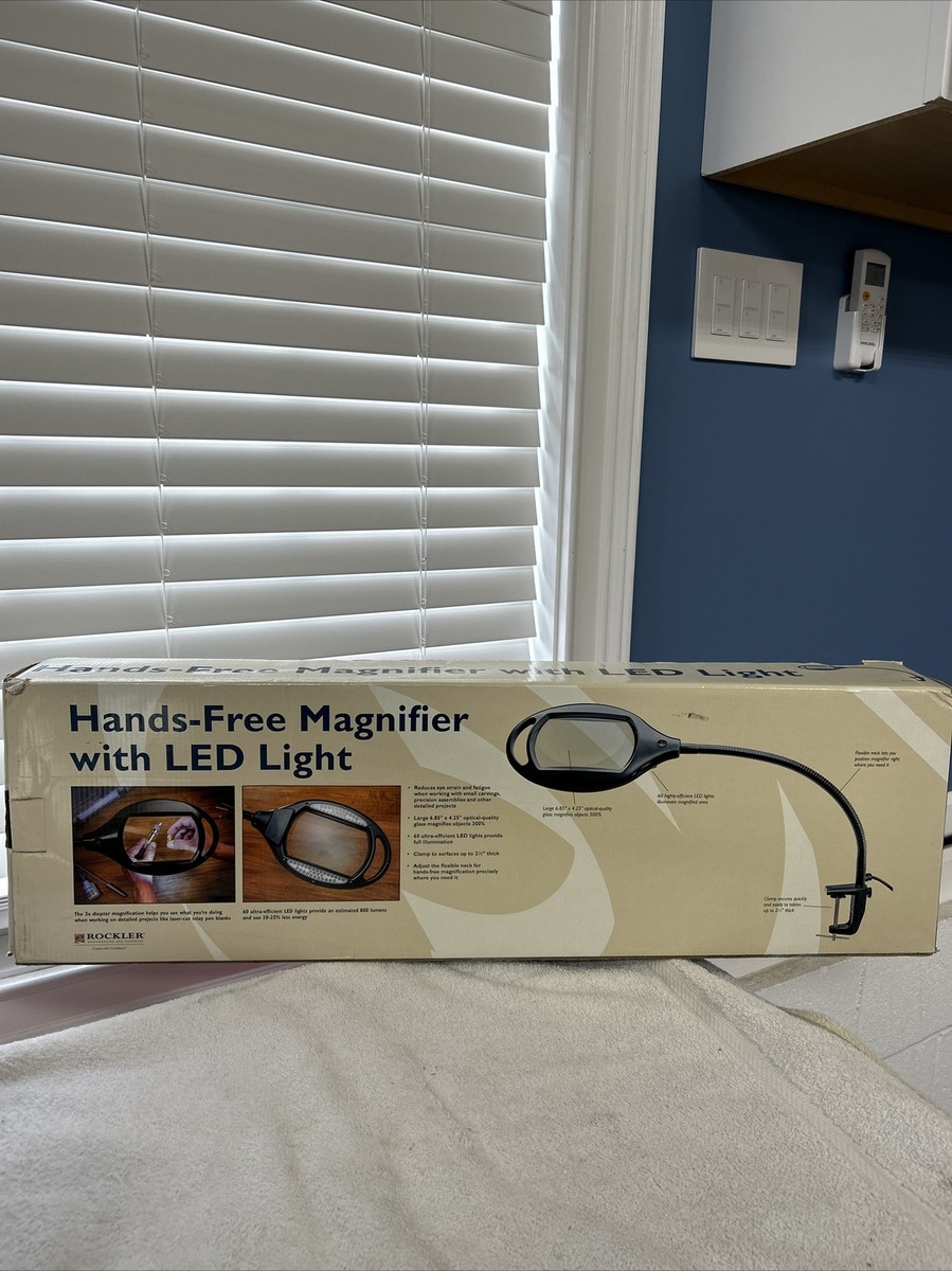 Rockler Magnifying Lamps With Light Rockler's Magnifying LED Work