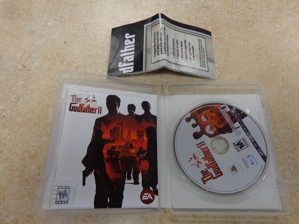 The Godfather II 2 (Sony PlayStation 3 PS3 2009) w/ Manual and Map | eBay