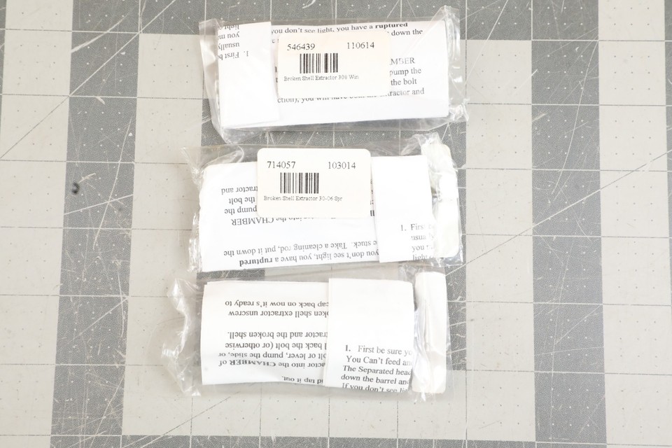 Broken Shell Extractor Lot: .303 British, .30-06 Springfield, .308 ...