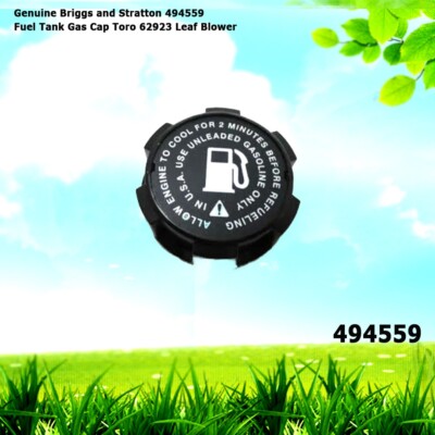 Genuine Briggs and Stratton 494559 Fuel Tank Gas Cap Toro 62923 Leaf ...