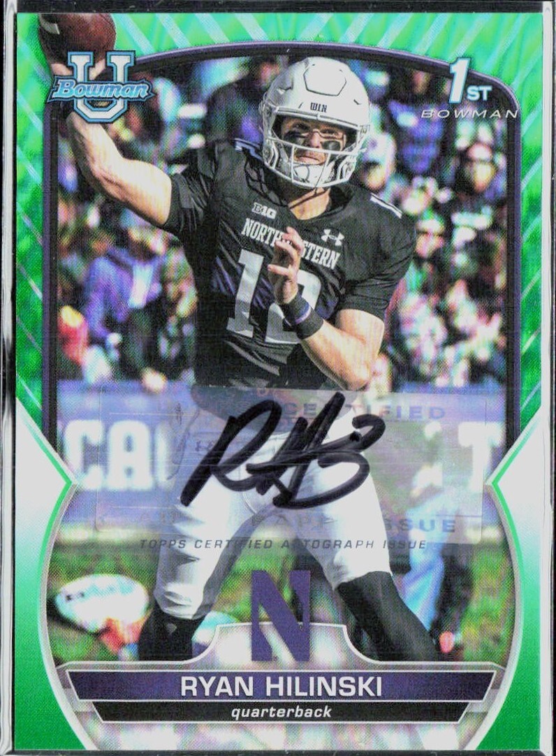 2022 Bowman University Chrome - Chrome Prospect Autographs Ryan ...