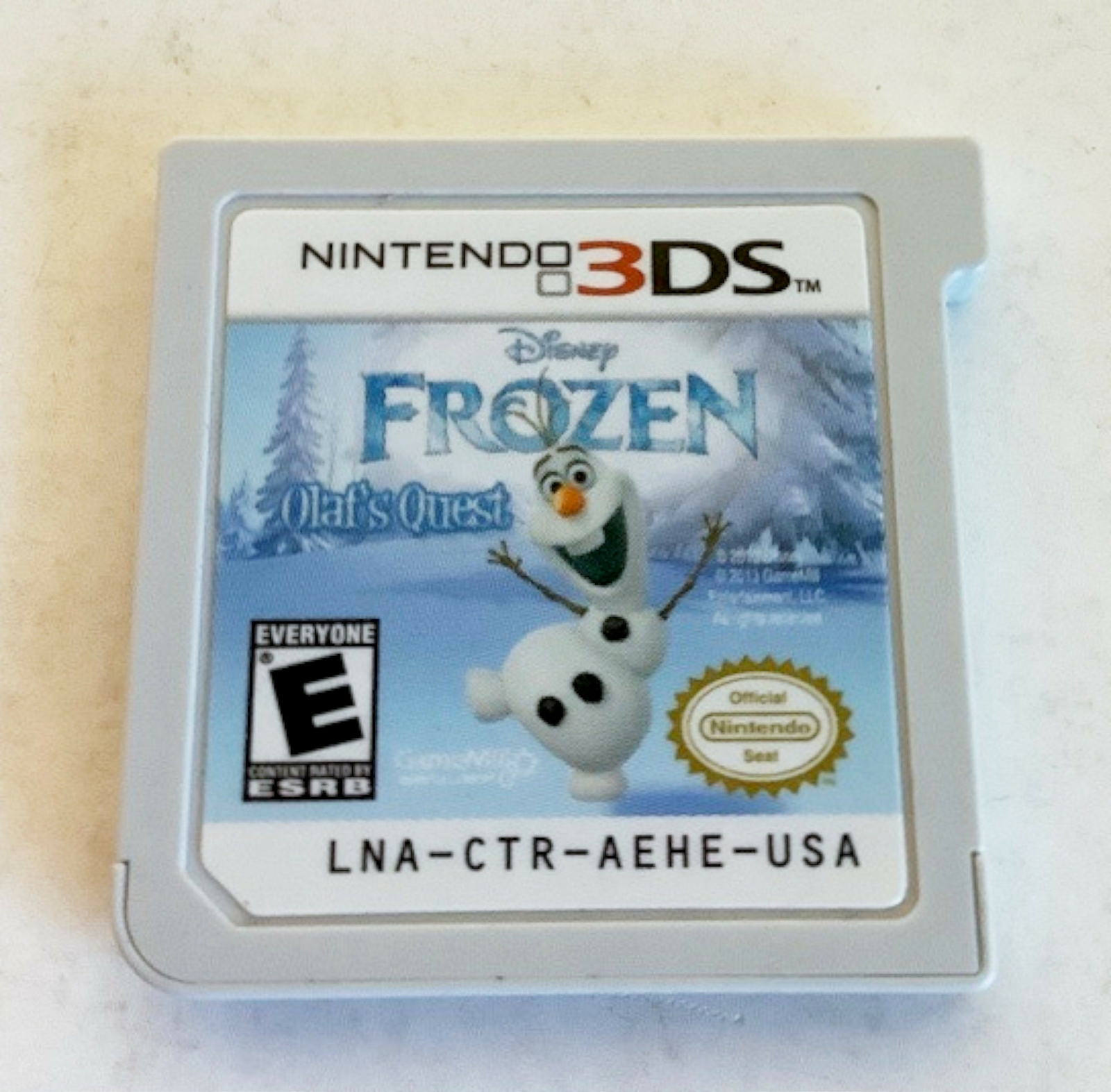 Disney Frozen: Olaf's Quest Nintendo 3DS Video Game CARTRIDGE ONLY ...