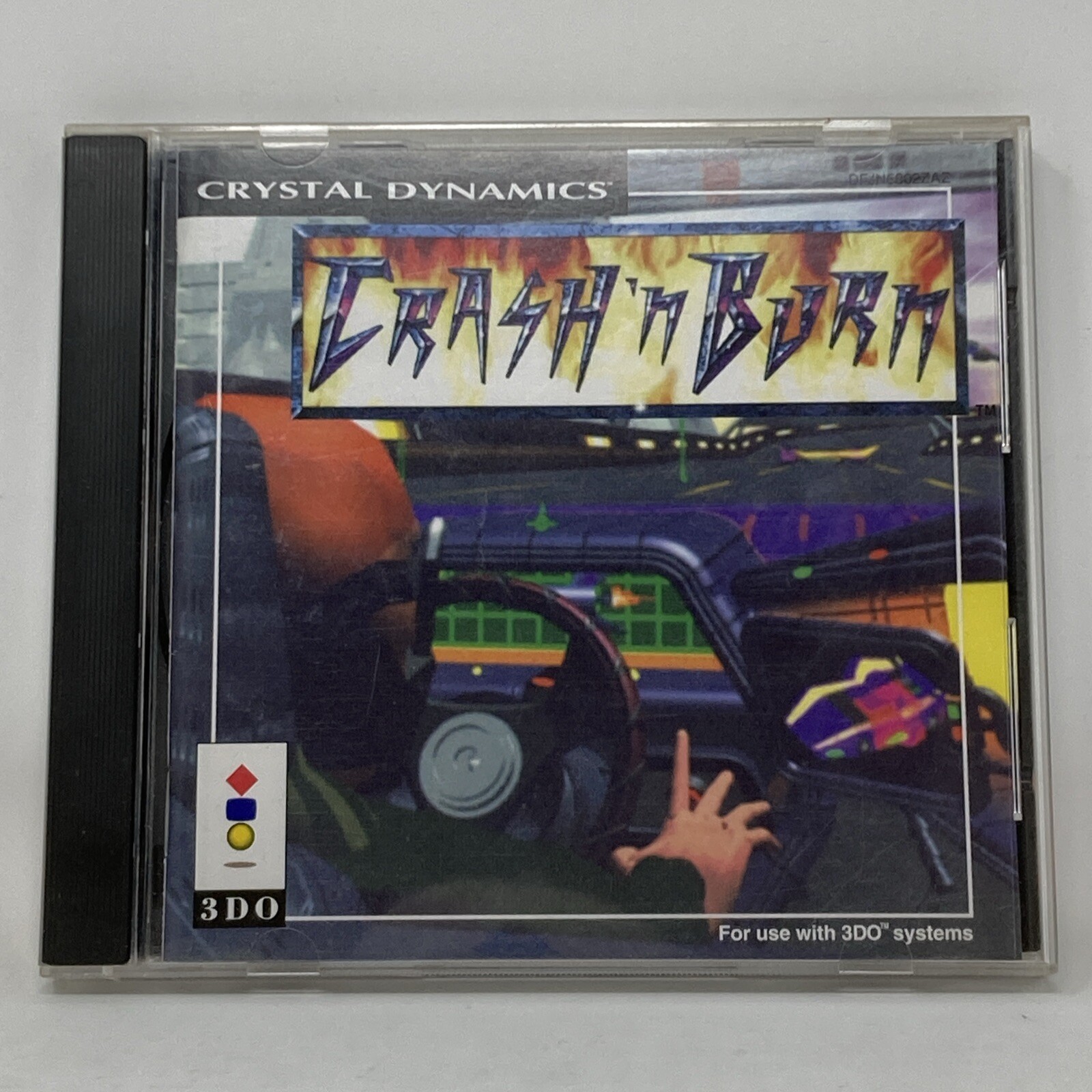 Crash n Burn Panasonic 3DO Complete CIB Game Disc and Manual (A12) | eBay