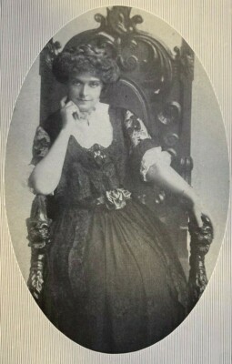 1908 Vintage Magazine Illustration Actress Isabel Irving | eBay