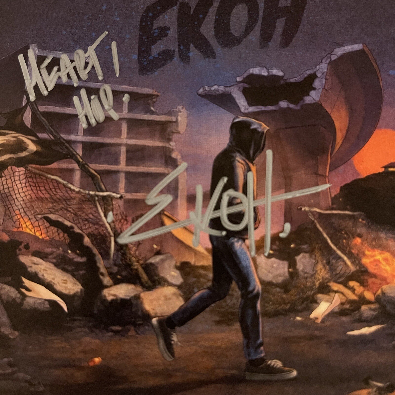 EKOH SIGNED ‘THE D3TOUR’ CD RAPPER | eBay