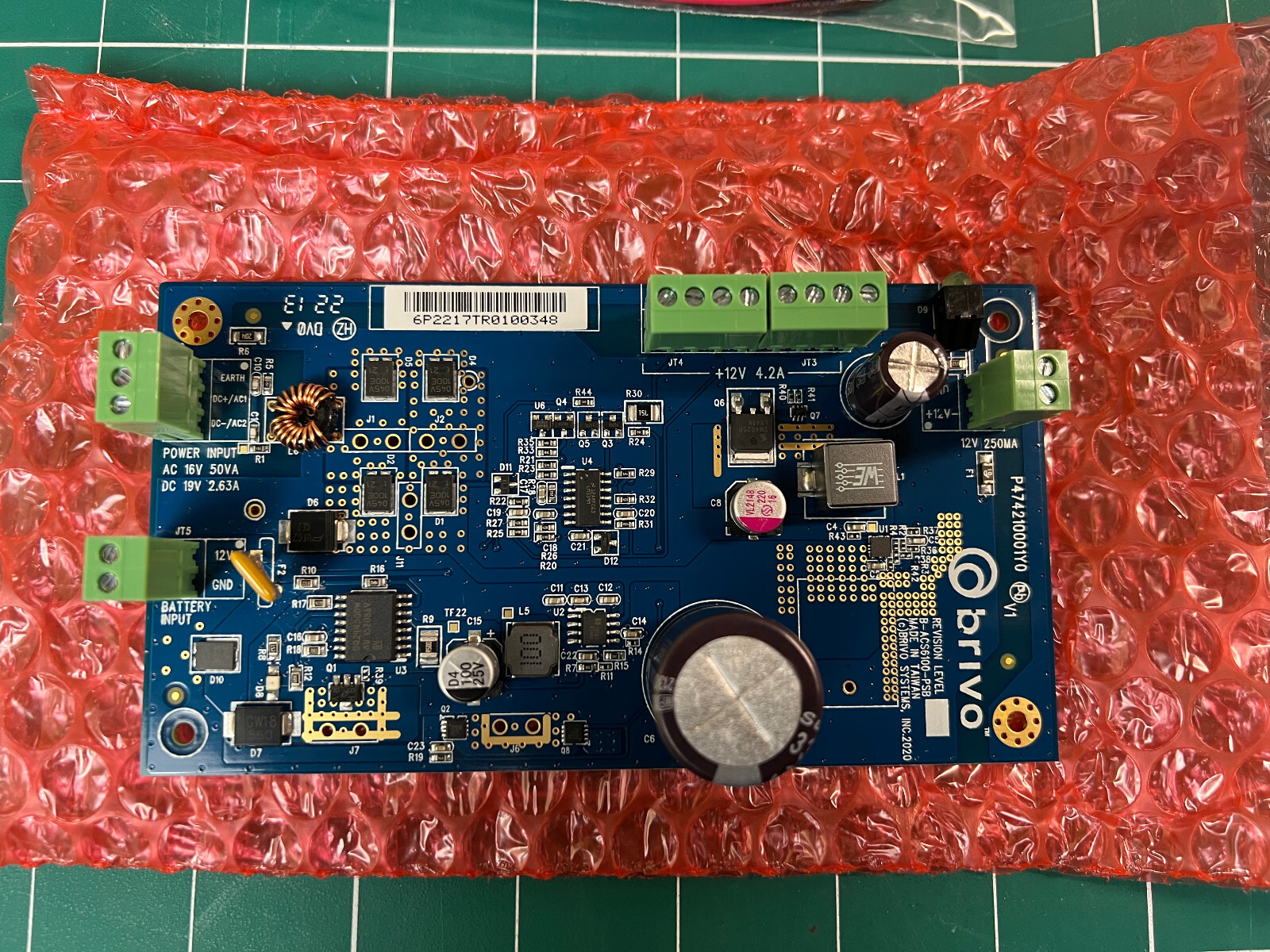 Brivo B-ACS6100-PSB Power Supply for ACS6000 and ACS6100 series boards ...