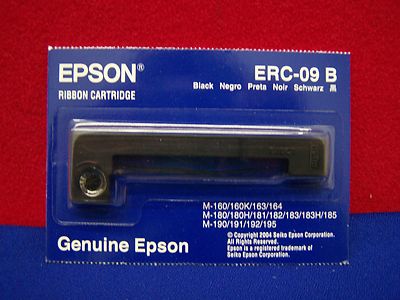 EPSON ERC-09 B BLACK RIBBON CARTRIDGE,NEW IN ORIGINAL PACKAGE | eBay