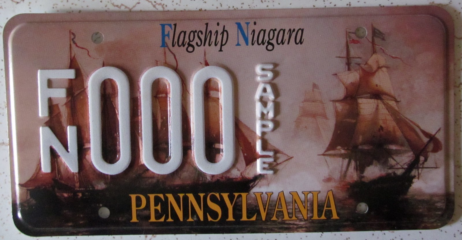 Flagship Niagara License Plates