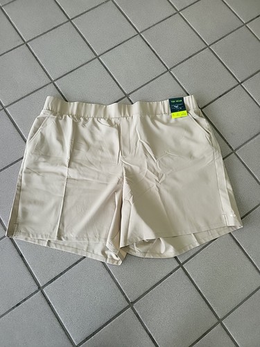 NWT Women's 3X Tek Gear Tan Golf Shorts Wicking Internal drawstring ...
