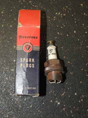 Vintage Spark Plug Firestone SH-80 in Box | eBay
