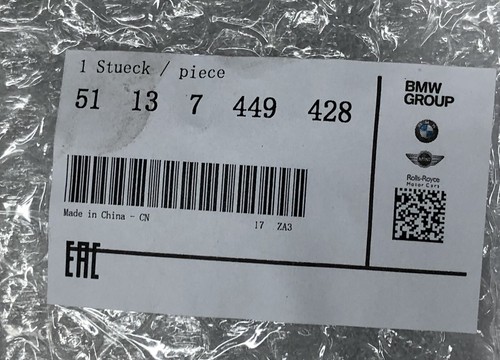 2019 BMW 330i FRONT UPPER GRILLE GRILL OEM 51137449428-NEW | eBay