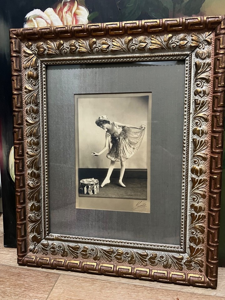 Original Antique Ballerina Dancer Photo Murillo 1922 With Seal Phyllis ...