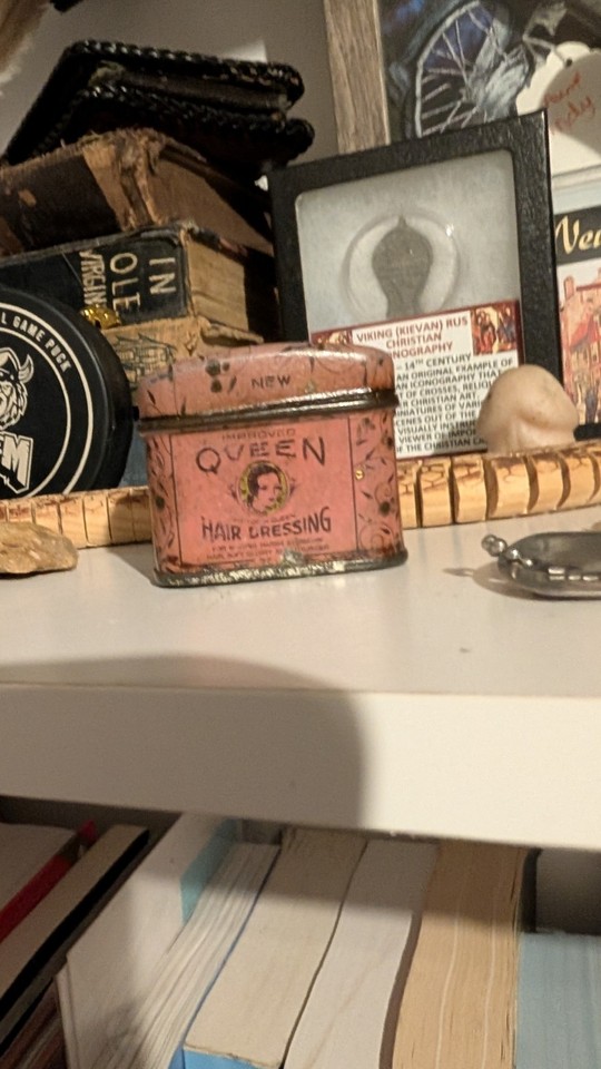 1940s QUEEN HAIR DRESSING NEWBRO ATLANTA BLACK AMERICANA NOS 💋 Vintage ...