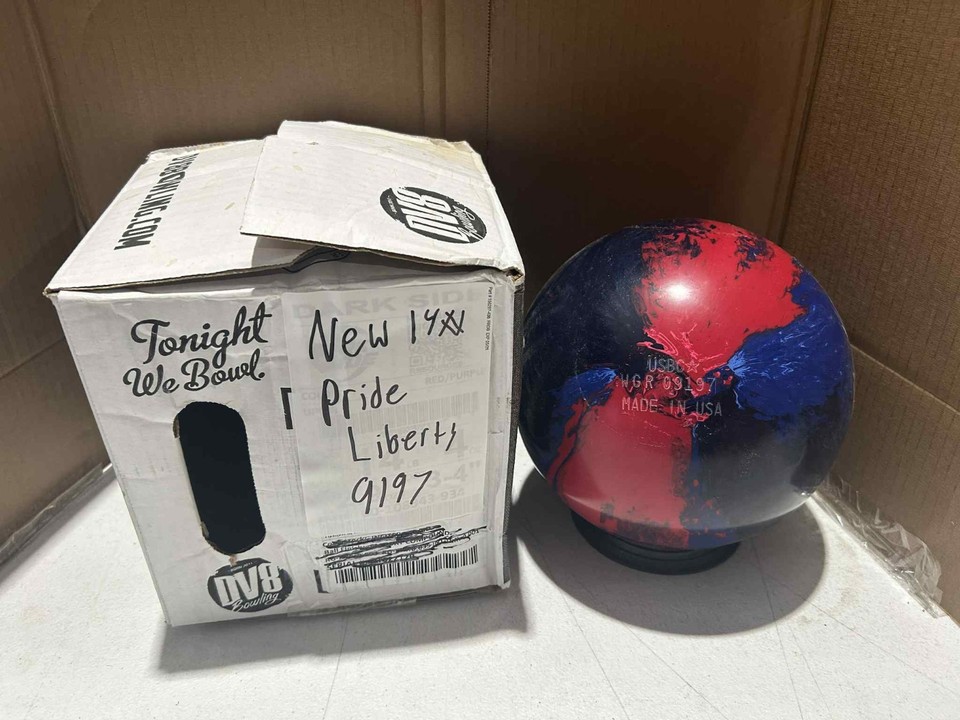 NEW 14LB Motiv Pride Liberty Bowling Ball 9197 | eBay