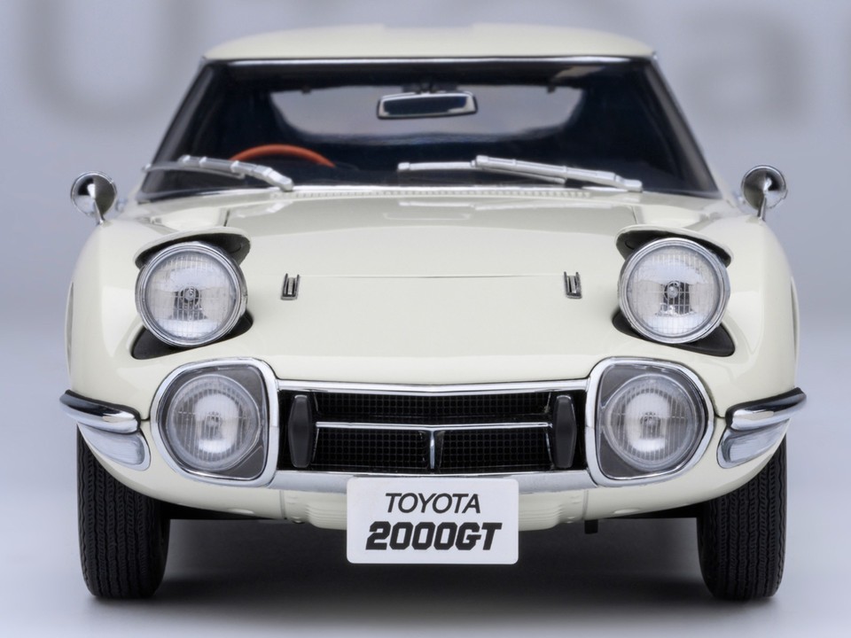 1967 TOYOTA 2000GT RHD WHITE 1/18 MODEL CAR BY AUTOART 79546 | eBay