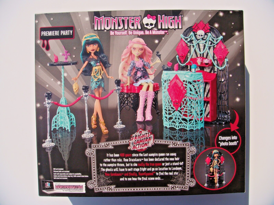 2013 MIB MONSTER HIGH FRIGHTS CAMERA ACTION PREMIER PARTY GIFT SET | eBay