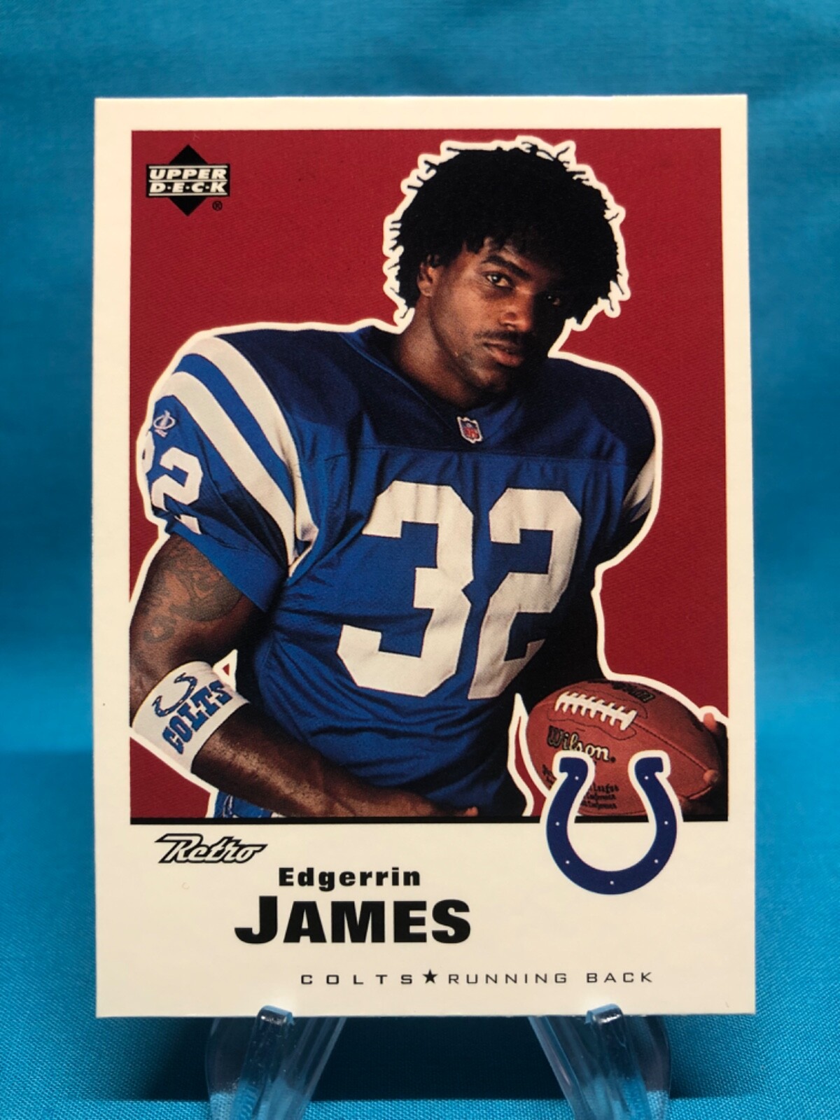 Edgerrin James 1999 Upper Deck Retro Rookie RC #66 Hurricanes ...