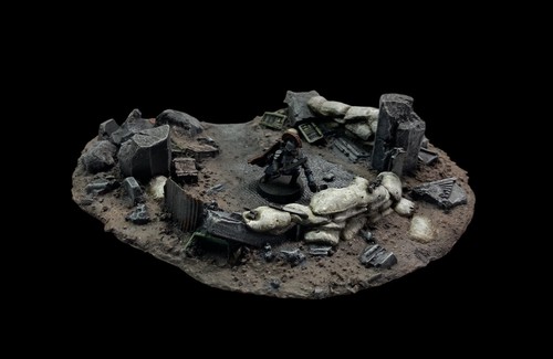Warhammer 30k / 40k Painted Army Forge World Terrain Conversion. | eBay