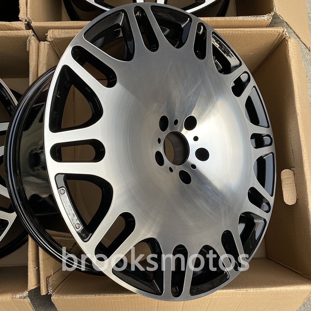 22" NEW B STYLE WHEELS RIMS FIT FOR MERCEDES BENZ X166 W166 GLS ML GLE ...