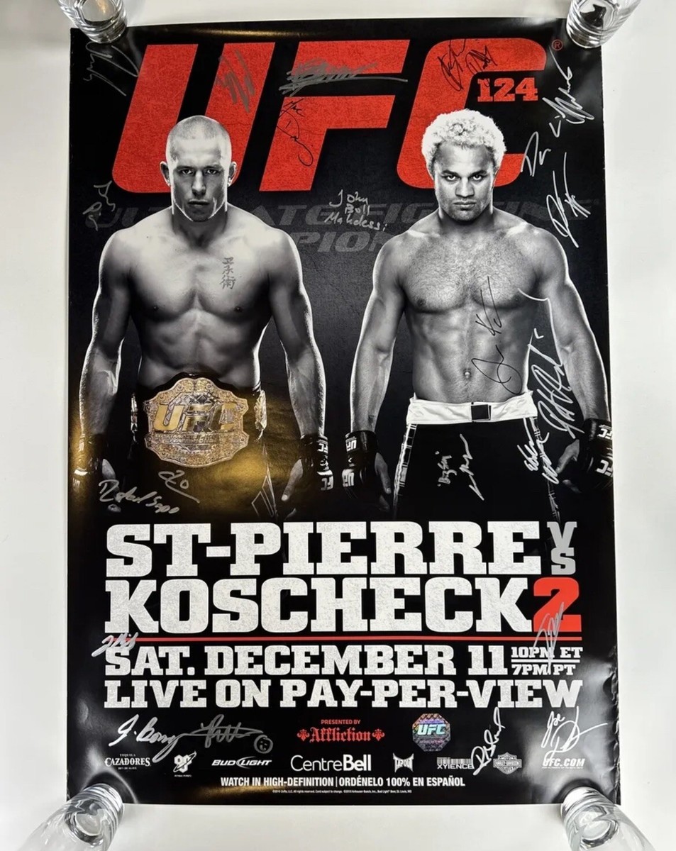 Ufc 167 Plakat