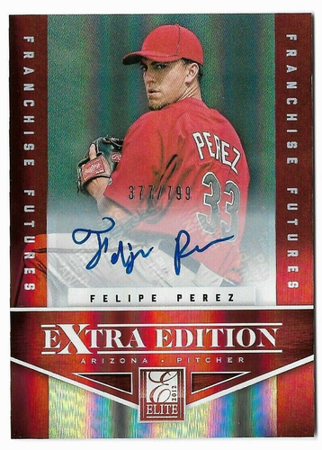 Felipe Perez 2012 Elite Extra Edition Franchise Futures Autograph #69 / ...
