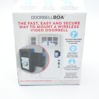 Doorbell Boa Anti-Theft Ring Video Doorbell Door Mount | eBay