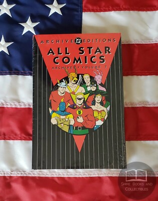 NEW SEALED All Star Comics Archive Editions Vol 7 DC Comics Hardback ...