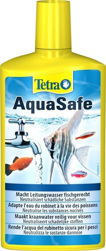 TETRA Aquasafe Tap Water Conditioner Dechlorinator Aqua Safe Chlorine ...