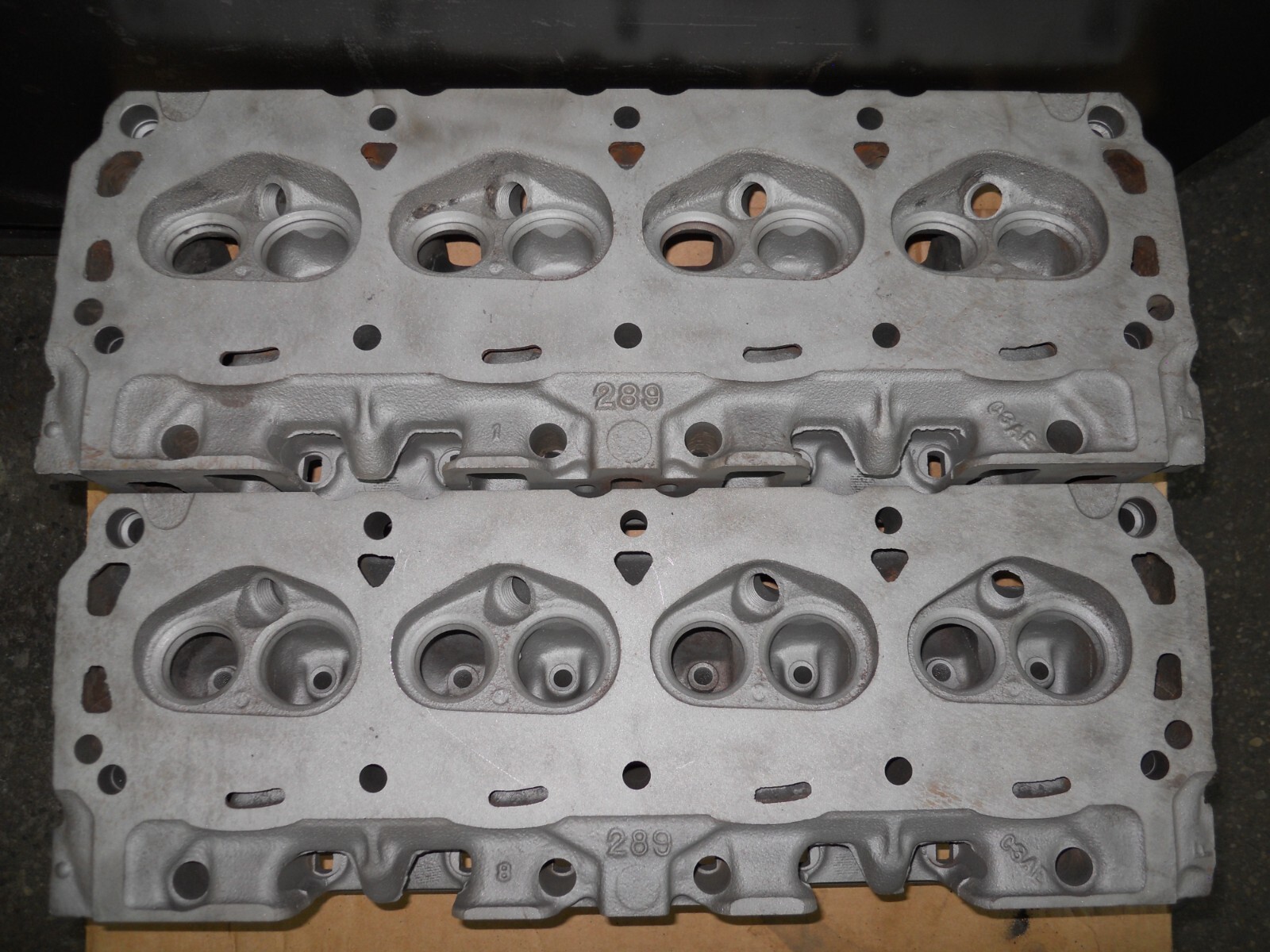 1963 Ford 260/ 289 cylinder heads C3AE | eBay