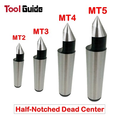 Precision MT2 MT3 MT4 MT5 Half-Notched Dead Center Morse Taper Lathe ...