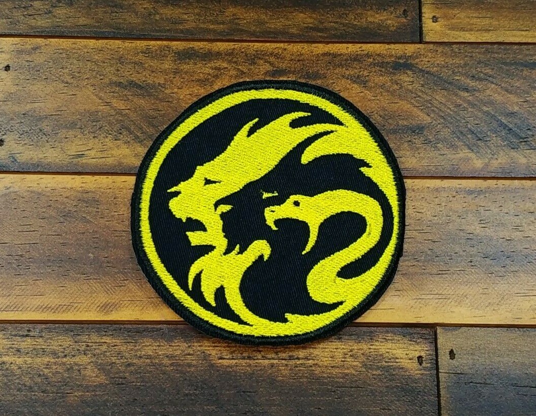 Chimera Patch Iron-On Chimera Lion Snake Embroidered Applique | eBay