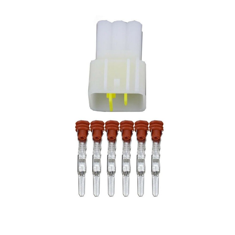 6 PIN ELECTRICAL SUMITOMO MT090 WIRE CONNECTOR PLUG 6187-6561 6180-6771 ...