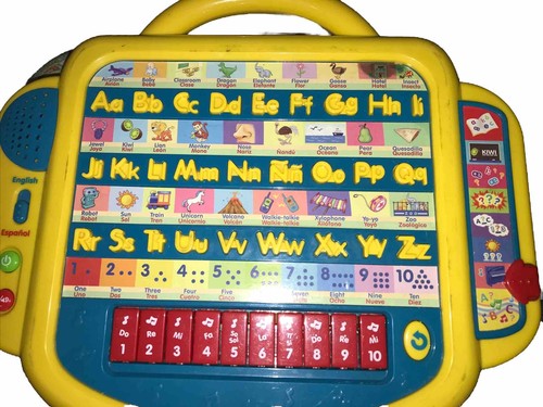 Kid Connection Touch & Learn Board Toy English Spanish Letters Music ...