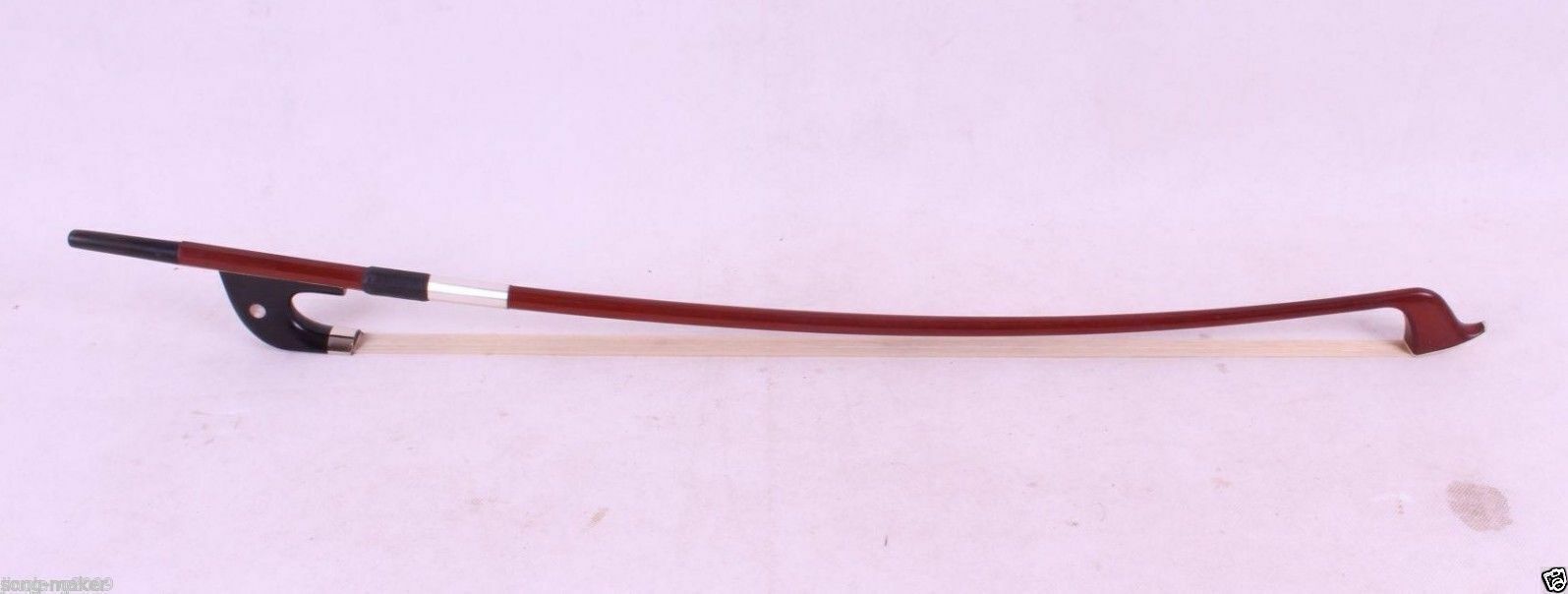 3/4 Upright Double Bass Bow Brazil Wood Ebony Frog German Style Natural ...