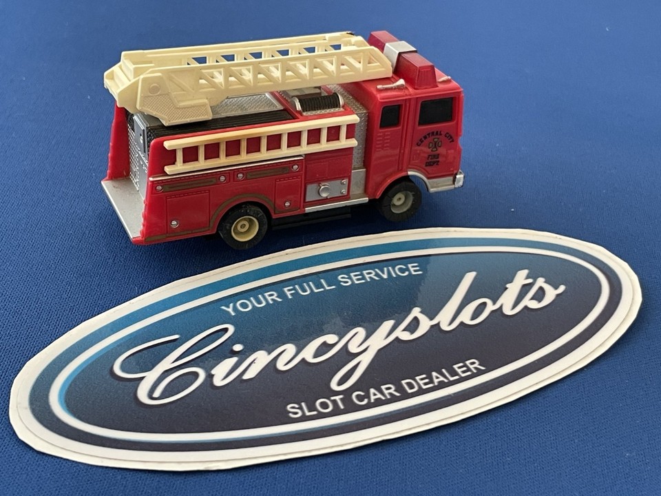 TYCO US-1 TRUCKING Slot Car 3228 CENTRAL CITY FIRE TRUCK Bell works! | eBay