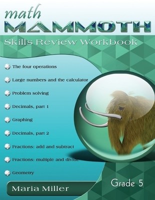 Maria Miller Math Mammoth Grade 5 Skills Review Workbook (Poche) | eBay