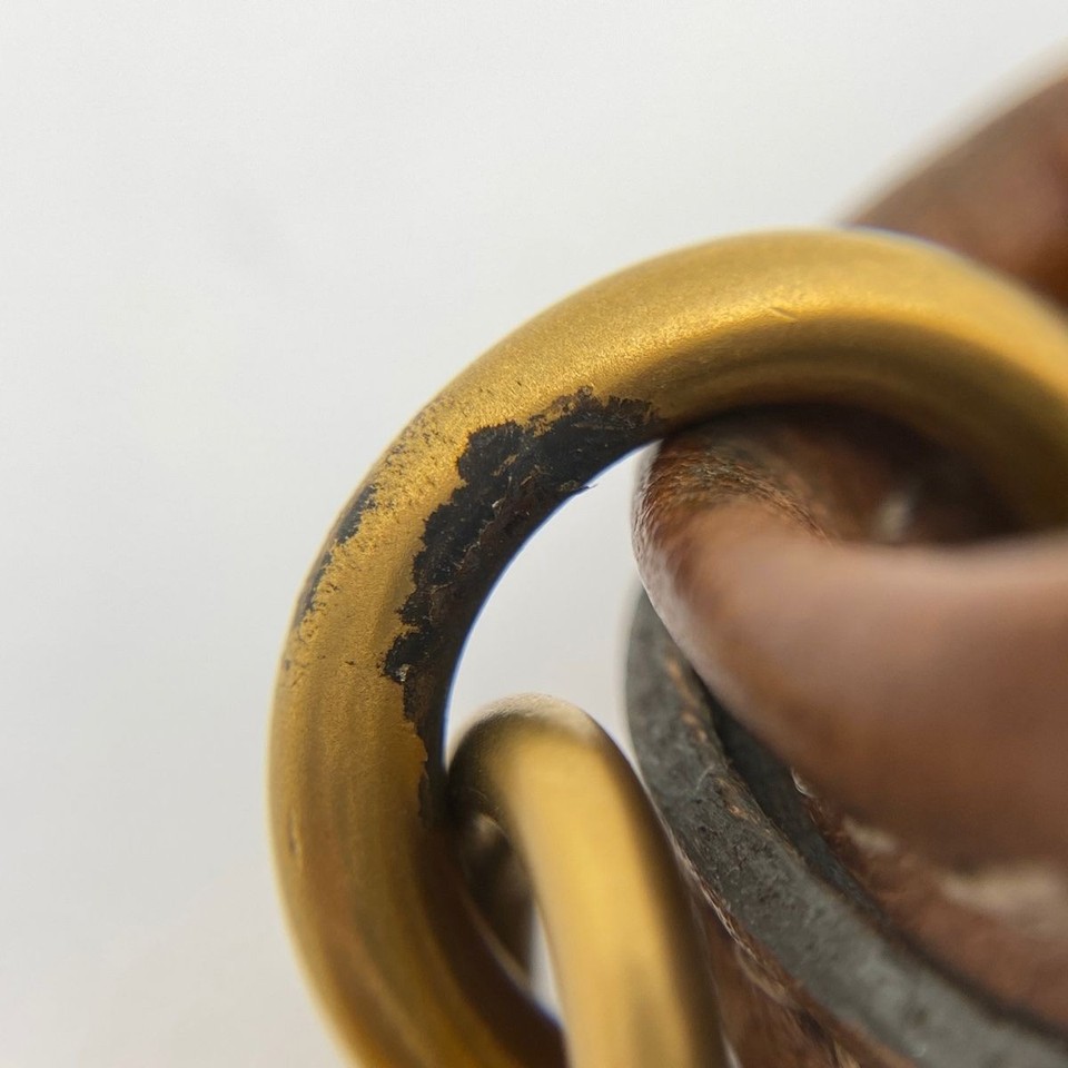 Chloe Paddington Padlock Key Ring mini Bag Charm Brown / Gold | eBay