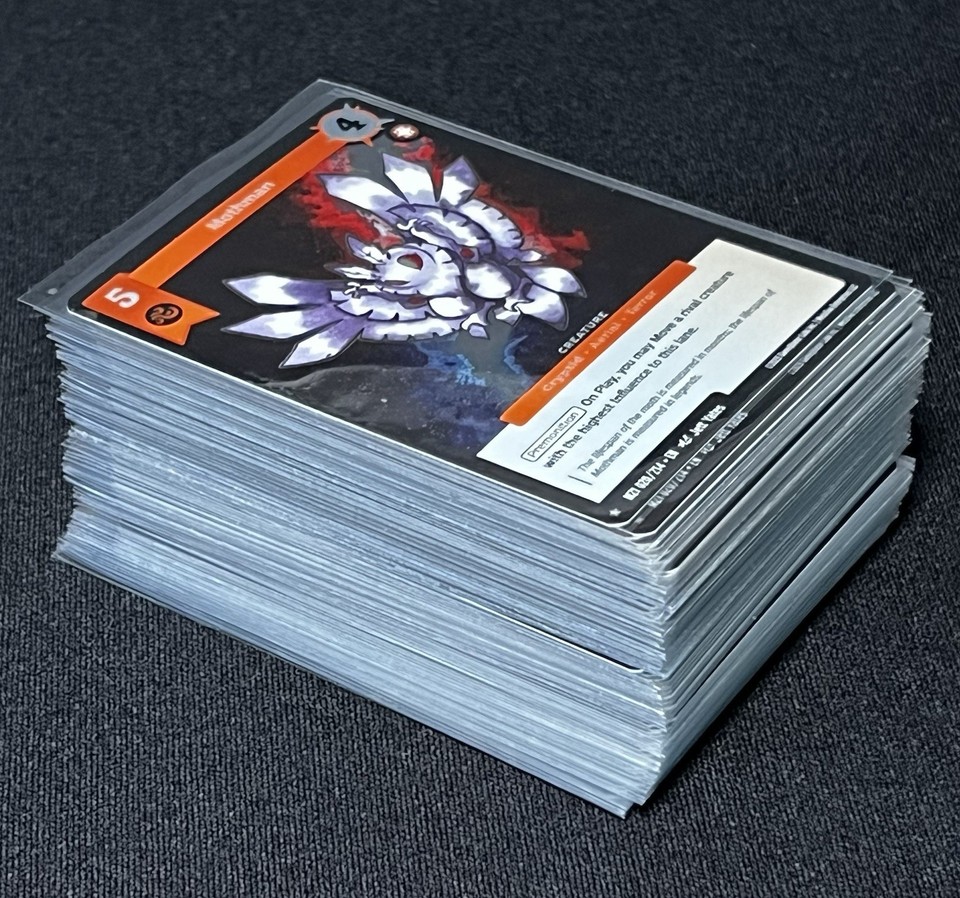 100 X Mothman 020/214 1 Star Rare Holo Card MZ1 Metazoo 2025 Cryptid ...