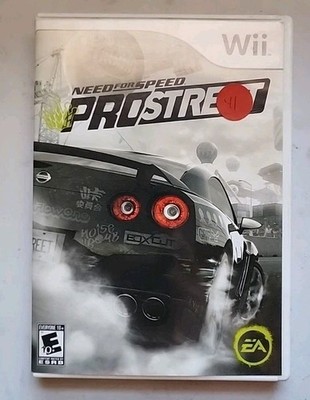 Need for Speed: ProStreet Nintendo Wii COMPLETE CIB Street Racing ...