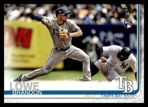 2019 Topps #114 Brandon Lowe Rookie Tampa Bay Rays | eBay