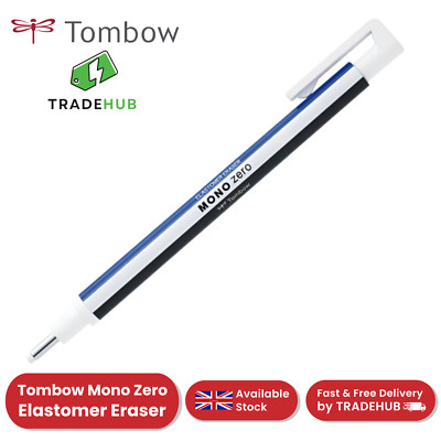Tombow Eraser MONO Zero Round Tip 2.3mm Diam Refillable Precision ...