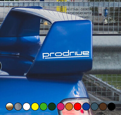 Prodrive Car Tuning Racing Logo high quality logo- Perfect Cut Color ...