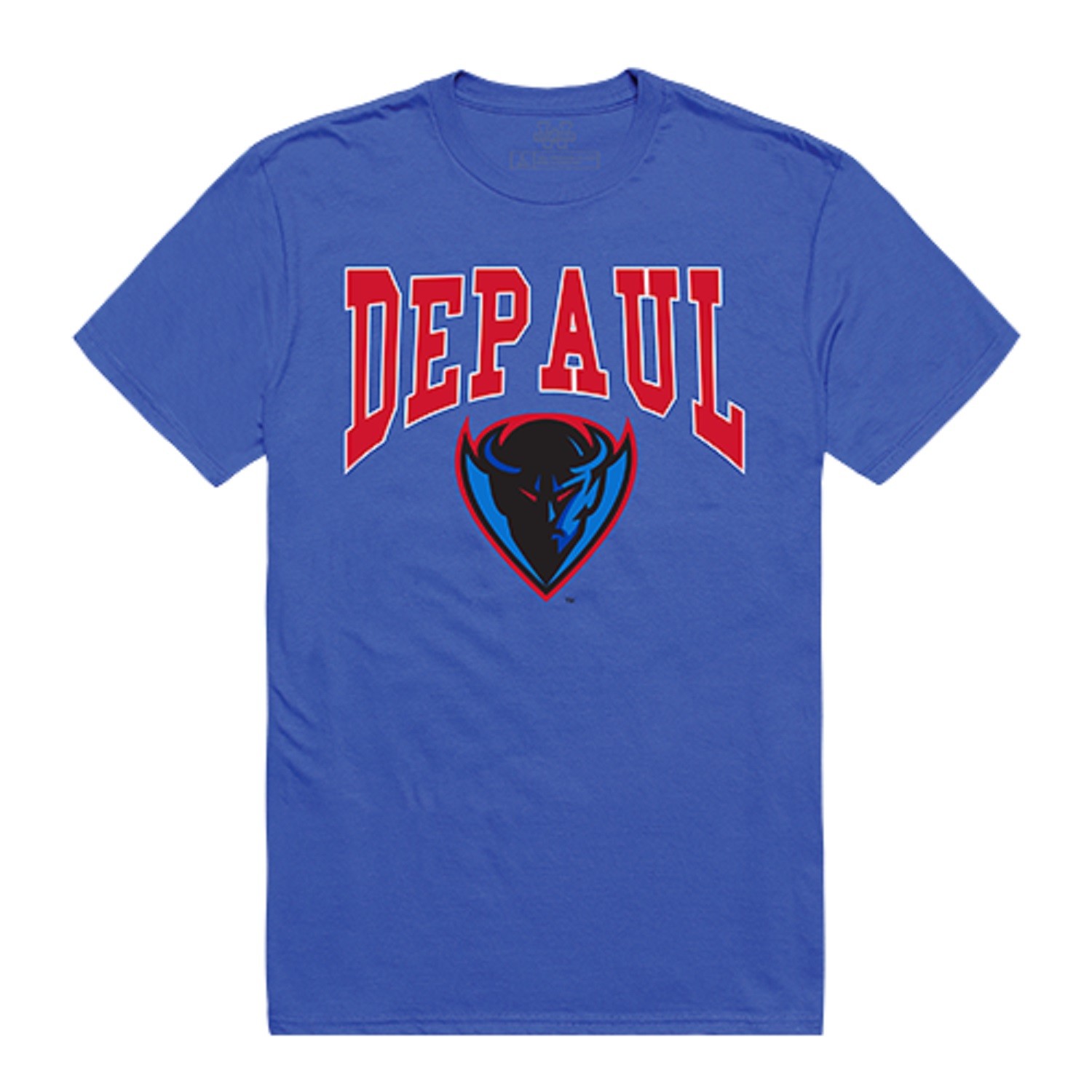 DePaul University Blue Demosn NCAA College Logo Licensed T-Shirt S-2XL ...